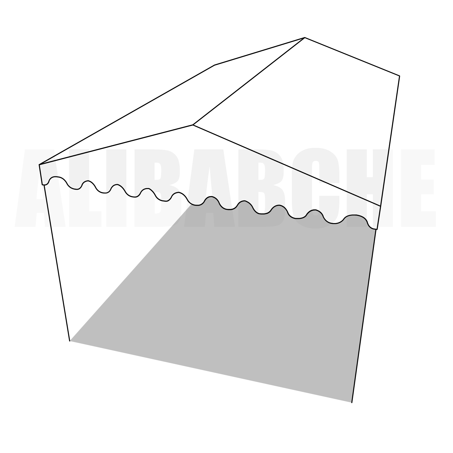 Bâche tonnelle rectangle 2 pentes en toile pvc protect cover 705 670gr ...